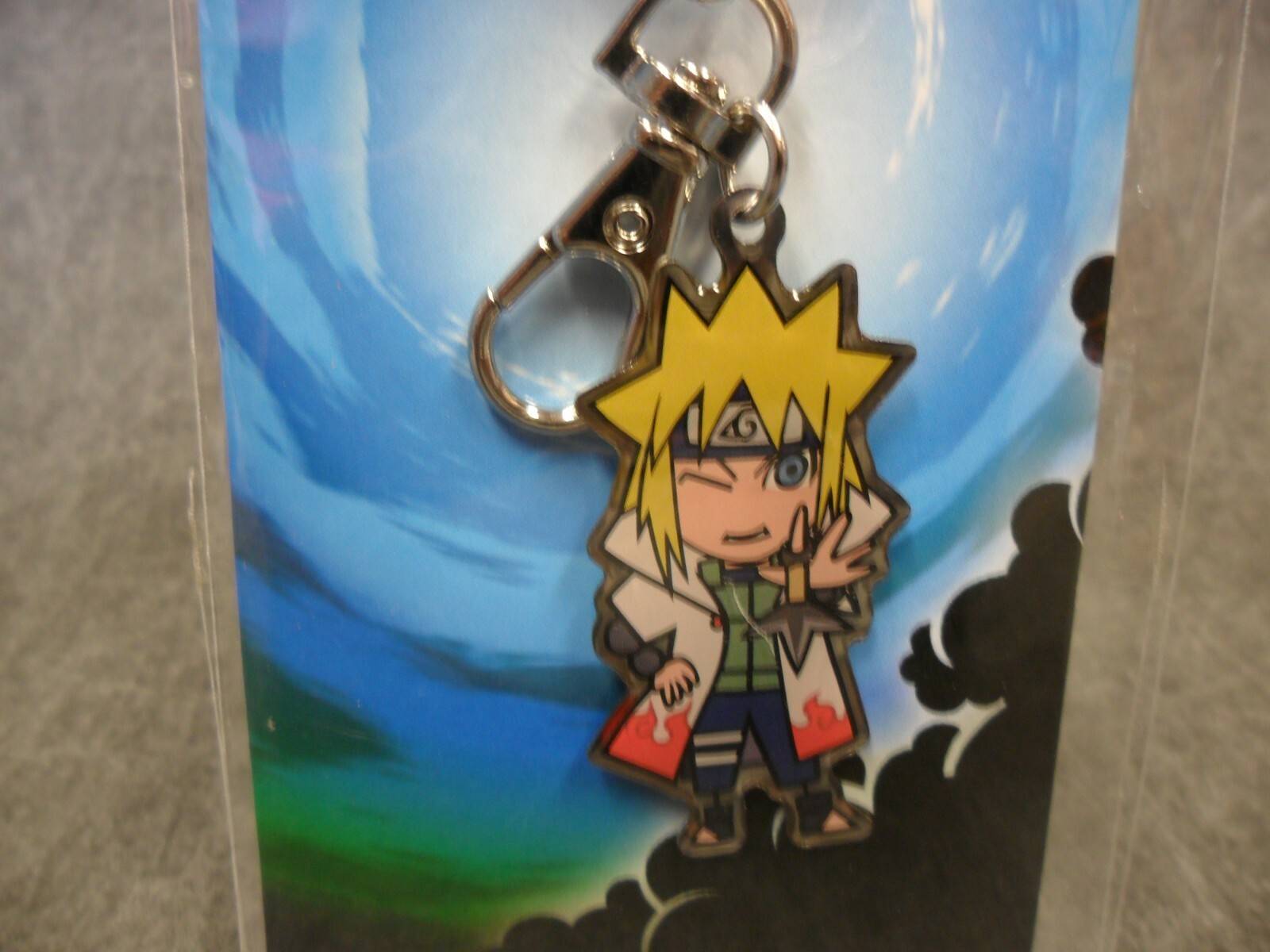 Naruto NEW * Minato Metal Key Chain * Shippuden Keychain Licensed Anime ...