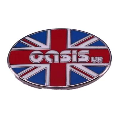 Oasis Flag Logo Enamel Pin | eBay