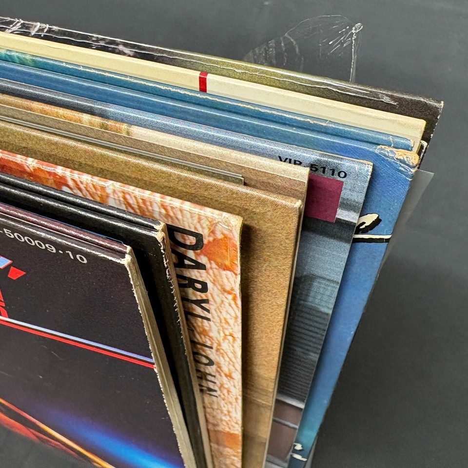 LOT OF 36 JAPAN LPs ROCK VINYL PIN-UP ALL OBI NM to EX BEATLES KATE ...