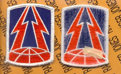 US Army 335th Signal Brigade dress uniform 3" patch m/e | eBay