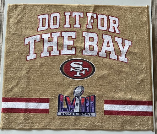 Super Bowl LVIII San Francisco 49ers Rally Towel | eBay