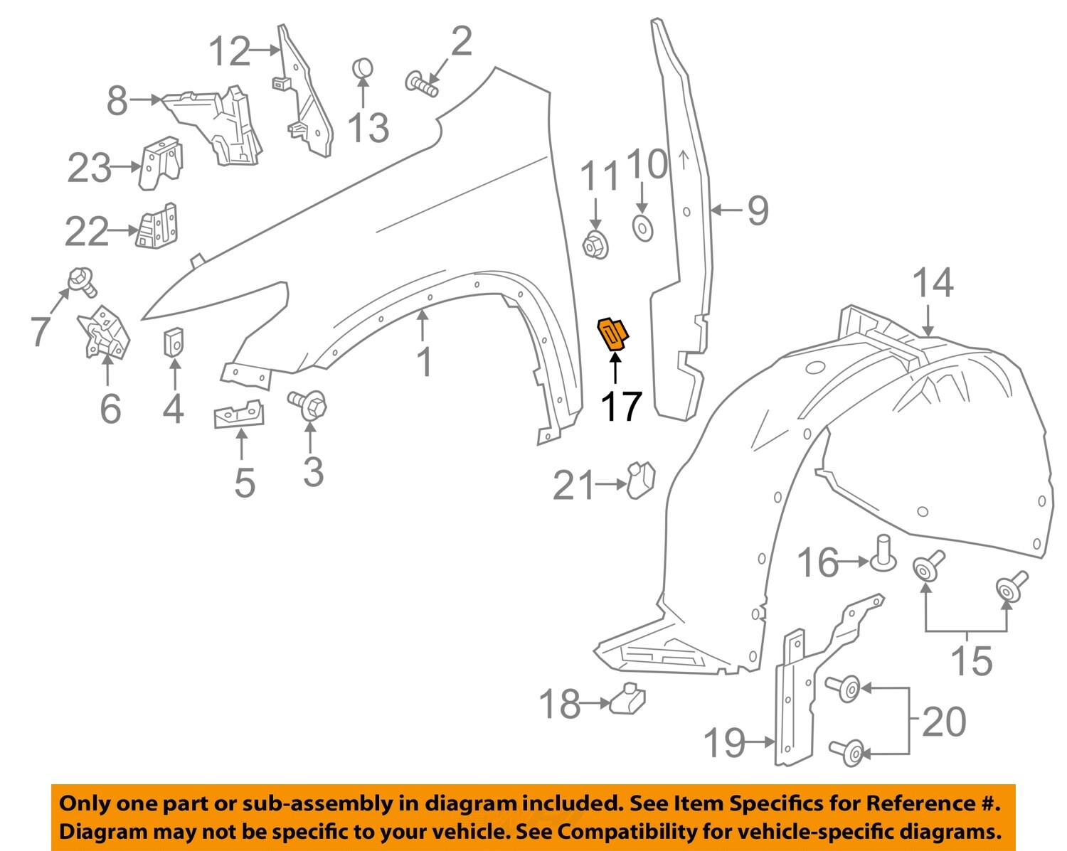 GM OEM Front Bumper Grille Grill-Spoiler Nut 11548580 | eBay
