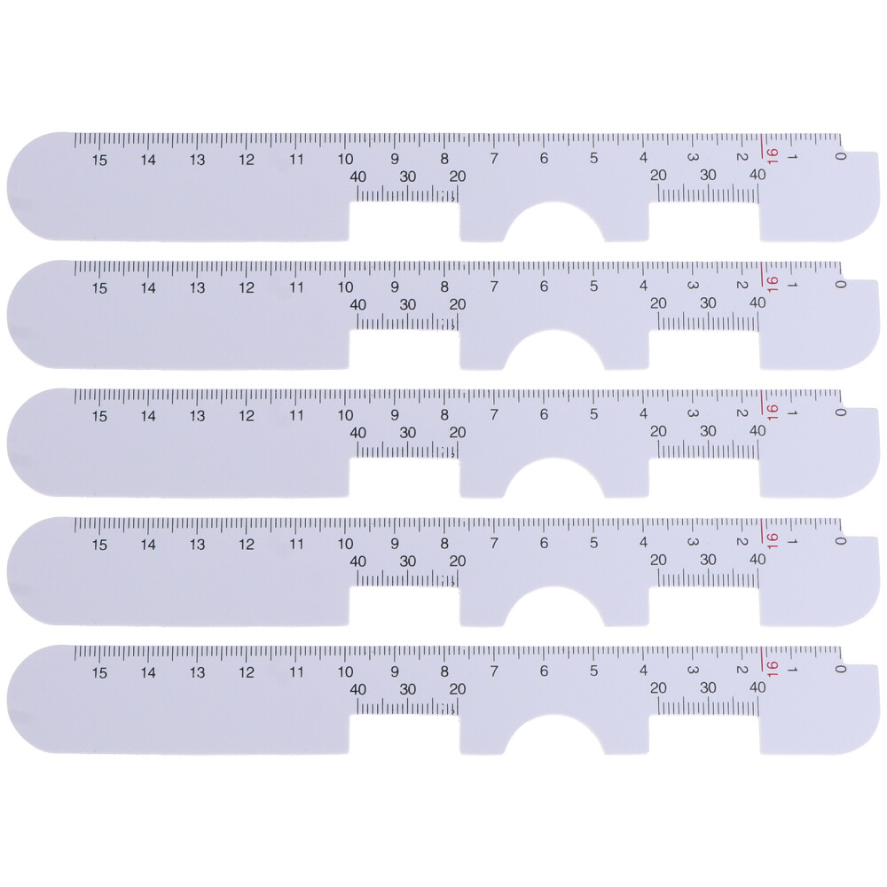 5 Pcs Optician Ruler Pd Optical Medical Supplies Promotional Items ...