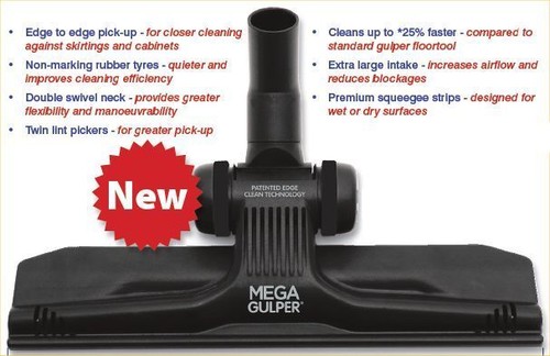 MEGA GULPER VACUUM CLEANER FLOOR HEAD 38CM WIDE, SUITE PULLMAN 32MM | eBay