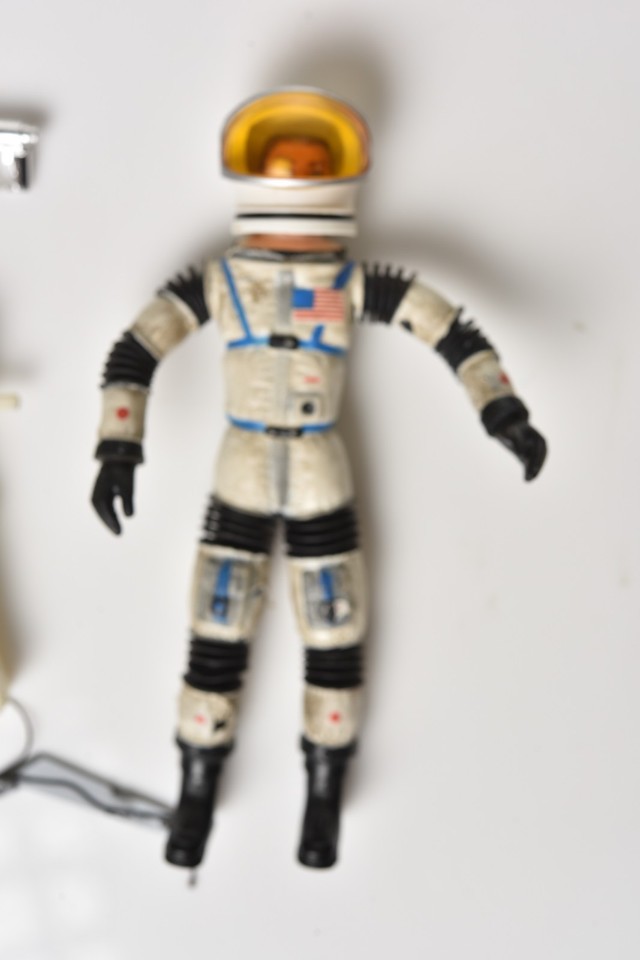 Vintage Mattel Major Matt Mason, Man In Space Action Figure W/Helmet ...