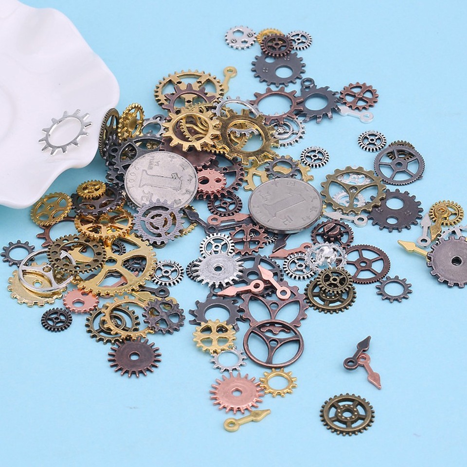 Steampunk Gears and Cogs Jewelry Making Accessories Decorative DIY ...