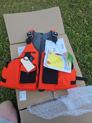 Astral Ronny Life Jacket PFD Kayak Flotation Aid Type III Orange M/L | eBay