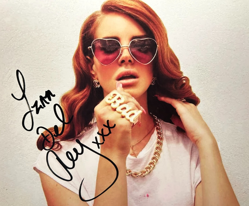 Lana Del Rey Signed 8x10 inch Authentic Autograph w/COA | eBay