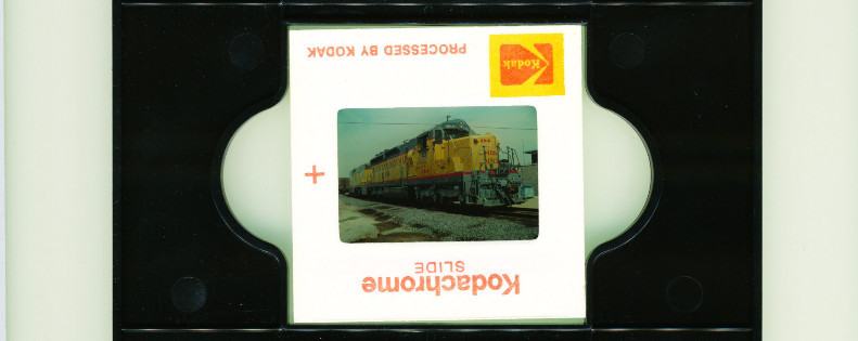 1976 Union Pacific UP EMD SD24 Engine #446 - Orig 35mm Railroad Slide | eBay