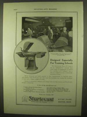 1922 Sturtevant Type H Forge Ad - For Training Schools | eBay