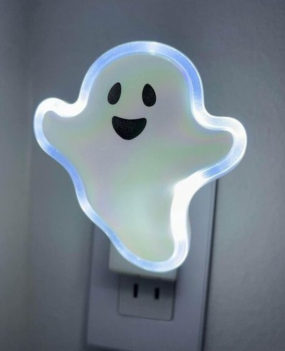 NEW & Cute! Bath & Body Works NEON GLOW WHITE GHOST Nightlight plugin ...