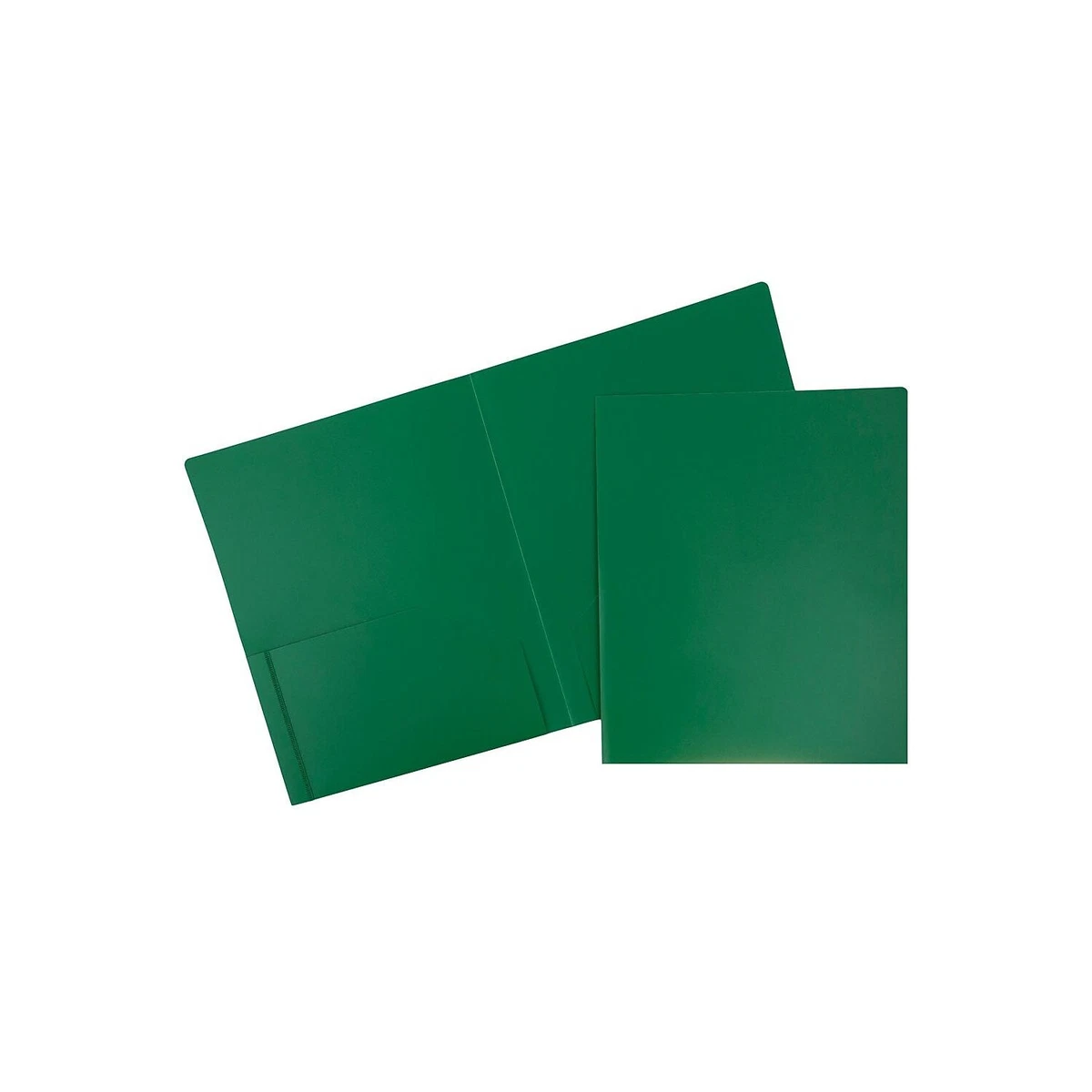 Green Two Pocket Folder