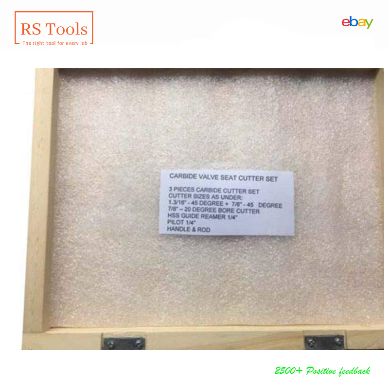 Briggs Small Gasoline Engine Valve Seat Cutter Set Carbide Tipped - New ...