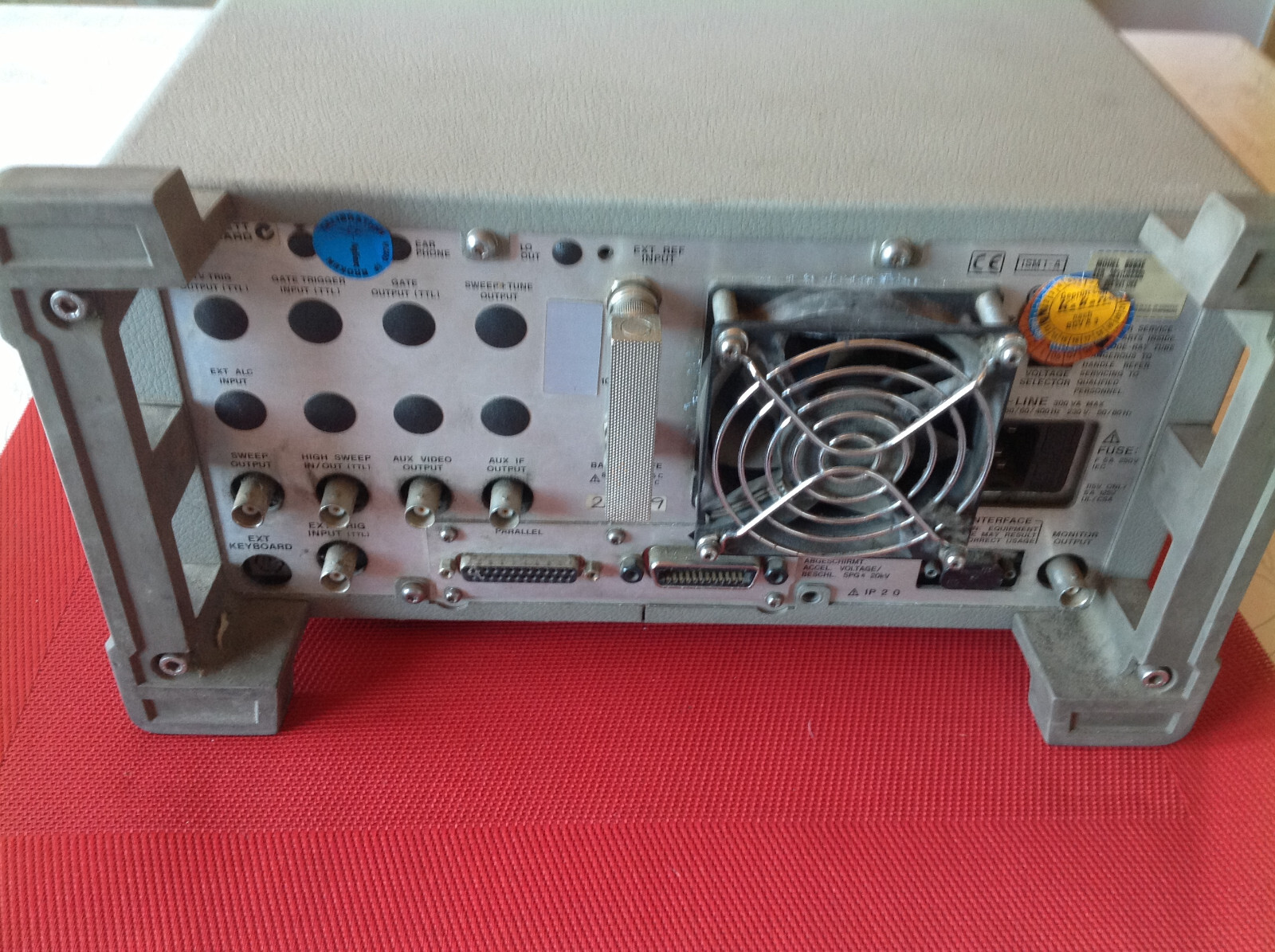 Hewlett Packard 8593E Spectrum Analyser 9 KHz....22 GHz | eBay.de