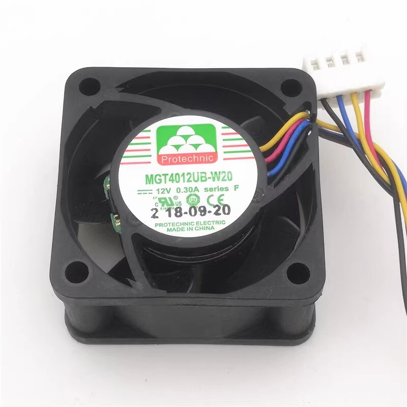 Protechnic MGT4012UB-W20 12V 0.3A 4CM 4020 4-pin server Computer fan | eBay