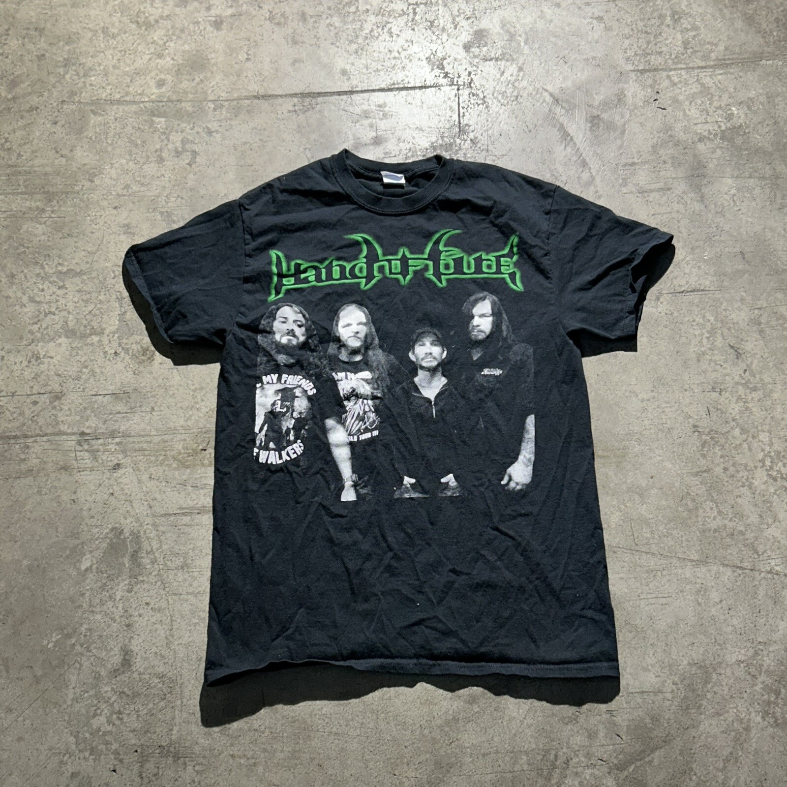 Mid - Late 2010s Hand Of Fire Band Member Shirt Men’s Size Medium Black ...