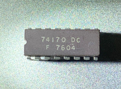 Fairchild 74170-DC 4-By-4 Register Files w Open Collectors Vintage IC ...