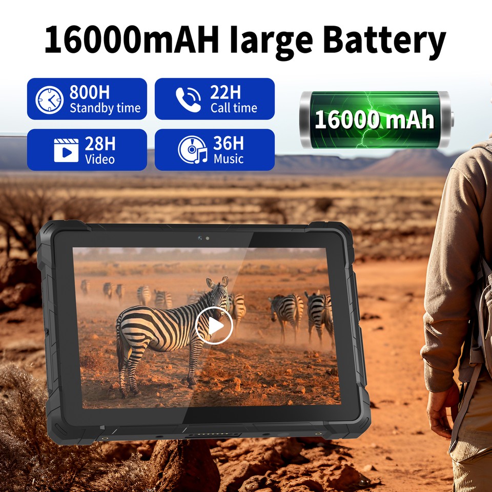 10,1" Win 11 Rugged Tablet 8GB RAM 128GB ROM SIM 4G LTE WiFi GPS ...