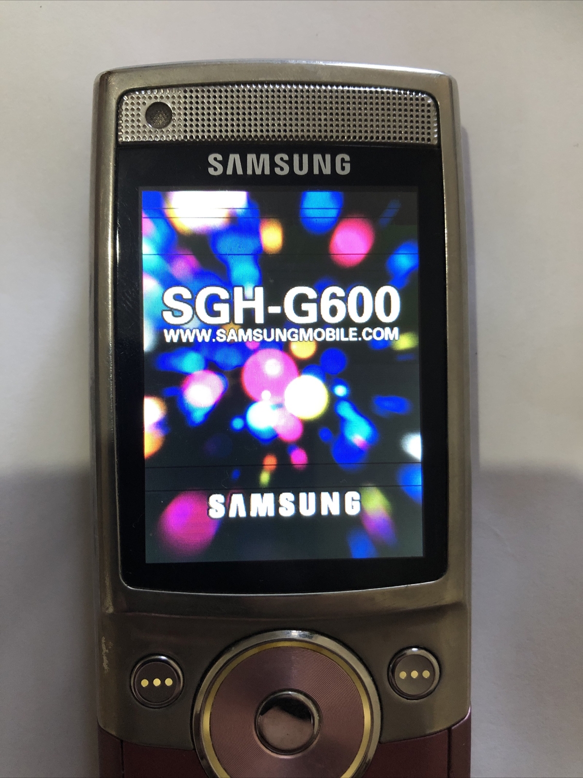 Samsung SGH G600 - Light Pink (Unlocked) Mobile Phone for sale online ...