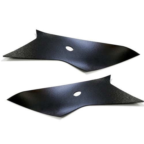 1969 1970 Fastback Quarter Vent / Sail Panel Trim Panels Pair Plastic ...