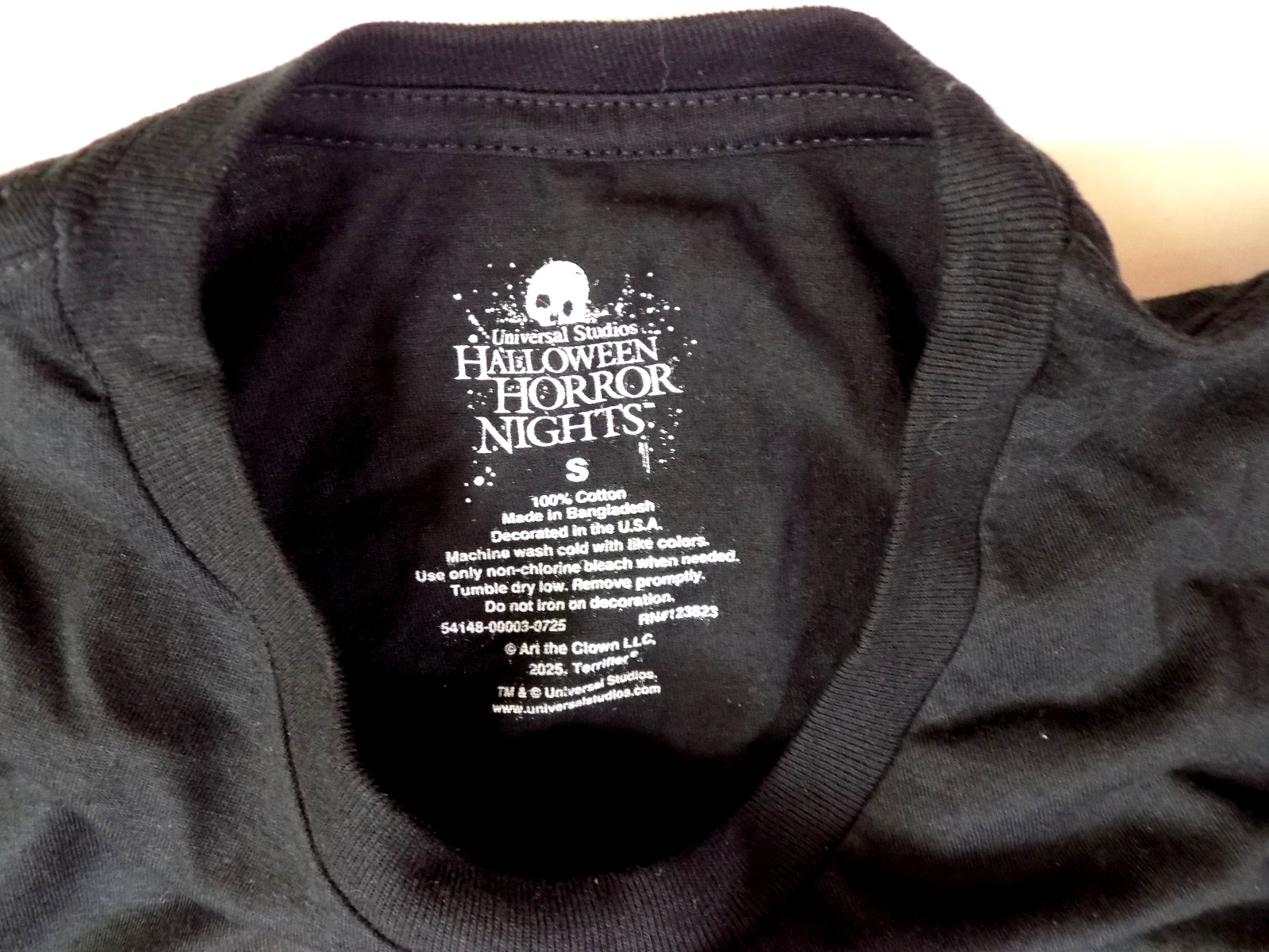 Terrifier Universal Halloween Horror Nights Authentic… - Gem
