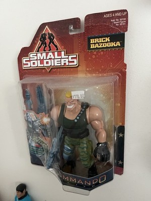 SEALED Small Soldiers Commando Elite Brick Bazooka Vintage 1998 Figure ...