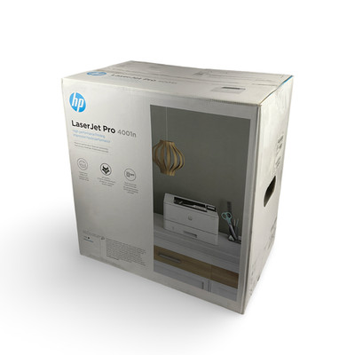 New OEM BOX HP LaserJet Pro 4001n Laser Printer Black And White 2Z599F ...