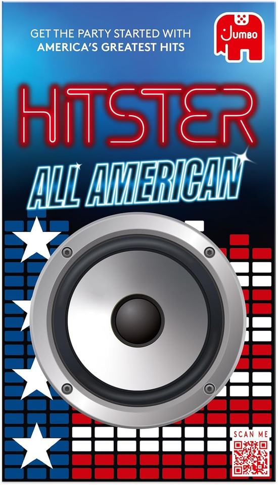 Hitster - All American, Fun Music Quiz Card Game, 2-10 Players - 300 ...
