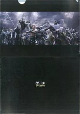 Dissidia Duodecim Final Fantasy A4 Clear File Set Chaos Characters Full ...