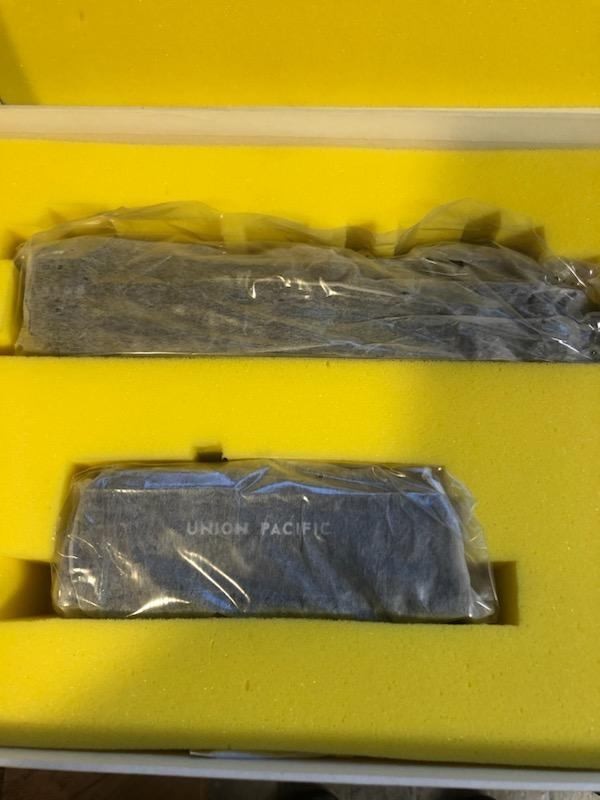 W&R UNION PACIFIC 2-8-8-0 BULL MOOSE LIMITED ED. BRASS LOCO SET ...