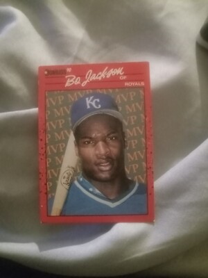 BO Jackson baseball card of player from the 90s in good condition | eBay