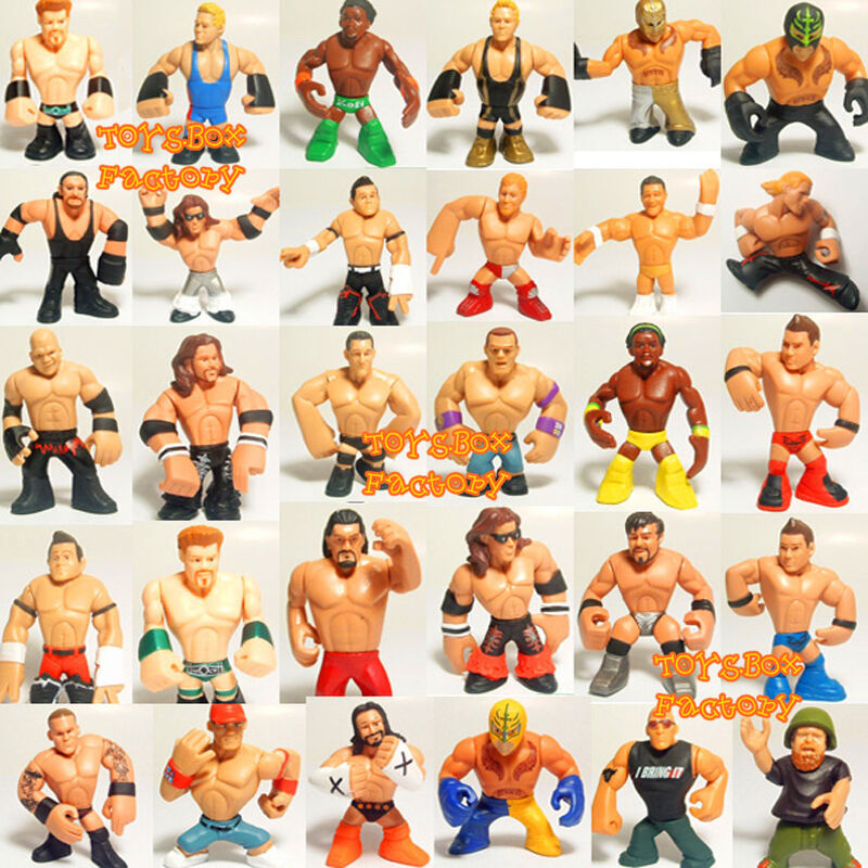 31x WWE Rumblers John Cena Kane Rock CM Punk Undertaker Action Figures ...