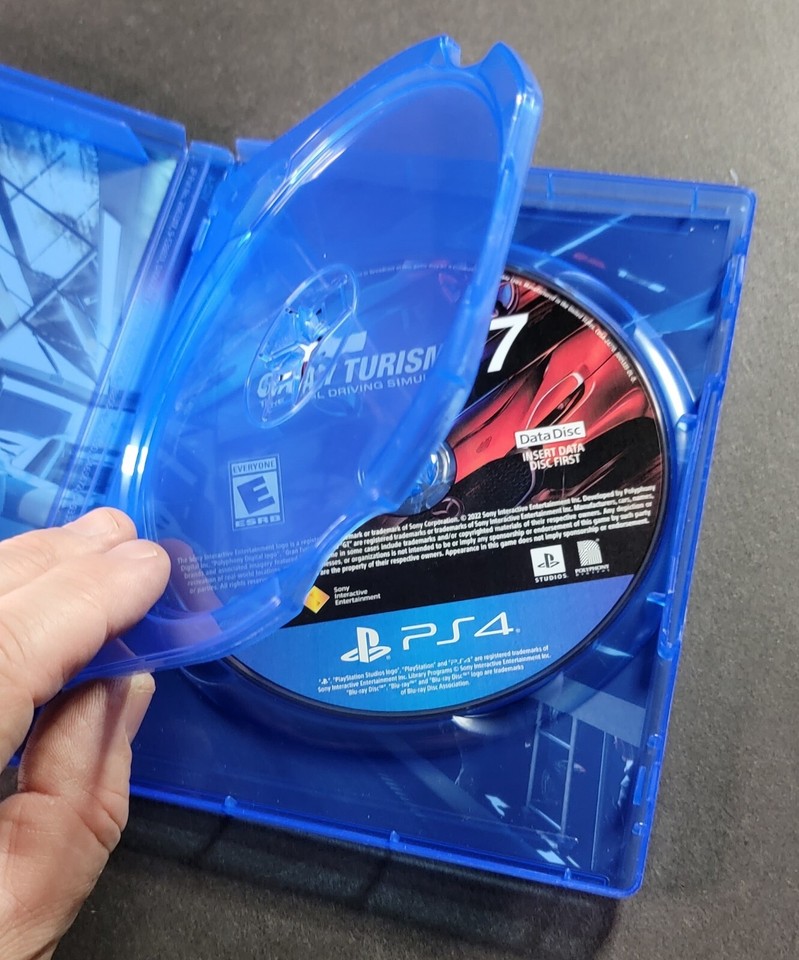 Gran Turismo 7 (Sony Playstation 4, 2022) Data Disc Only *MISSING PLAY ...