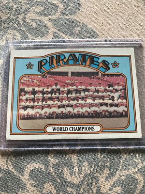 1972 TOPPS #1 WORLD CHAMPIONS PIRATES EXMT *140613 | eBay