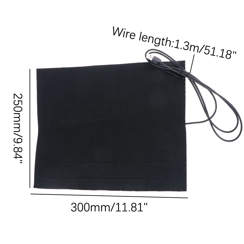 USB Folding Heated Sheet Heating Winter Warm Seat Heating Cushion ...