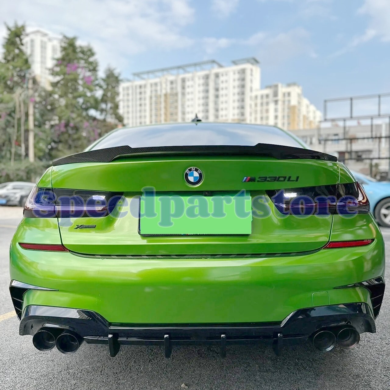 For 2019-2026 BMW 3 Series G20 330i M340i Trunk Spoiler Wing Carbon ...