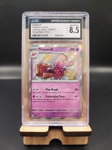 Pokémon TCG Tinkatuff 2024 Paldean Fates 166/091 Holo | eBay