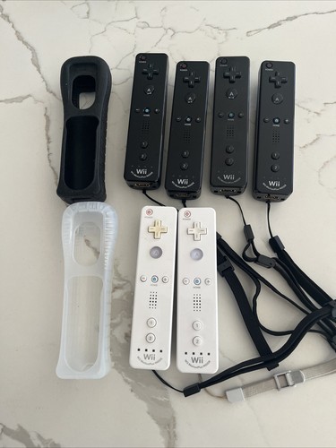 1 - OEM Nintendo Wii Remote Wiimote w/ MotionPlus Inside RVL-036 TESTED ...
