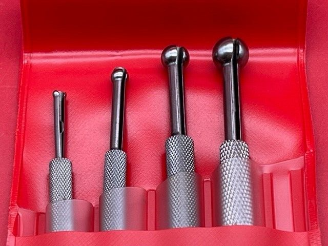 Starrett S829EZ Small Hole Gage - Set, .125-.500" Range, 4 Pieces IN ...