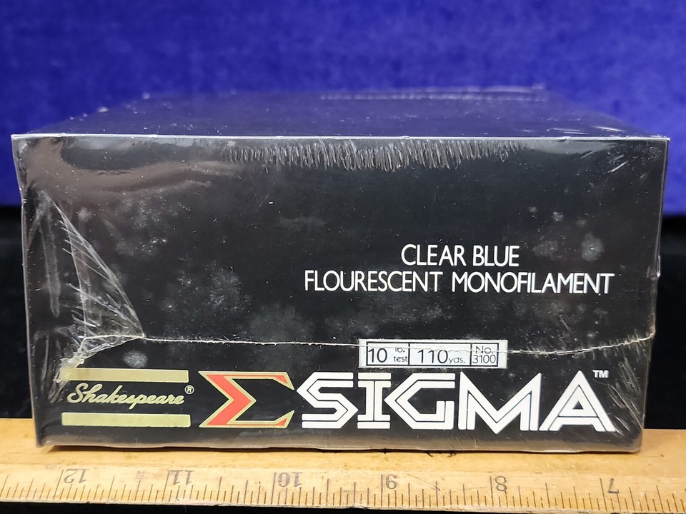 Shakespeare E SIGMA Bulk Spool FLUORESCENT Monofilament 10LB 110YDS ...