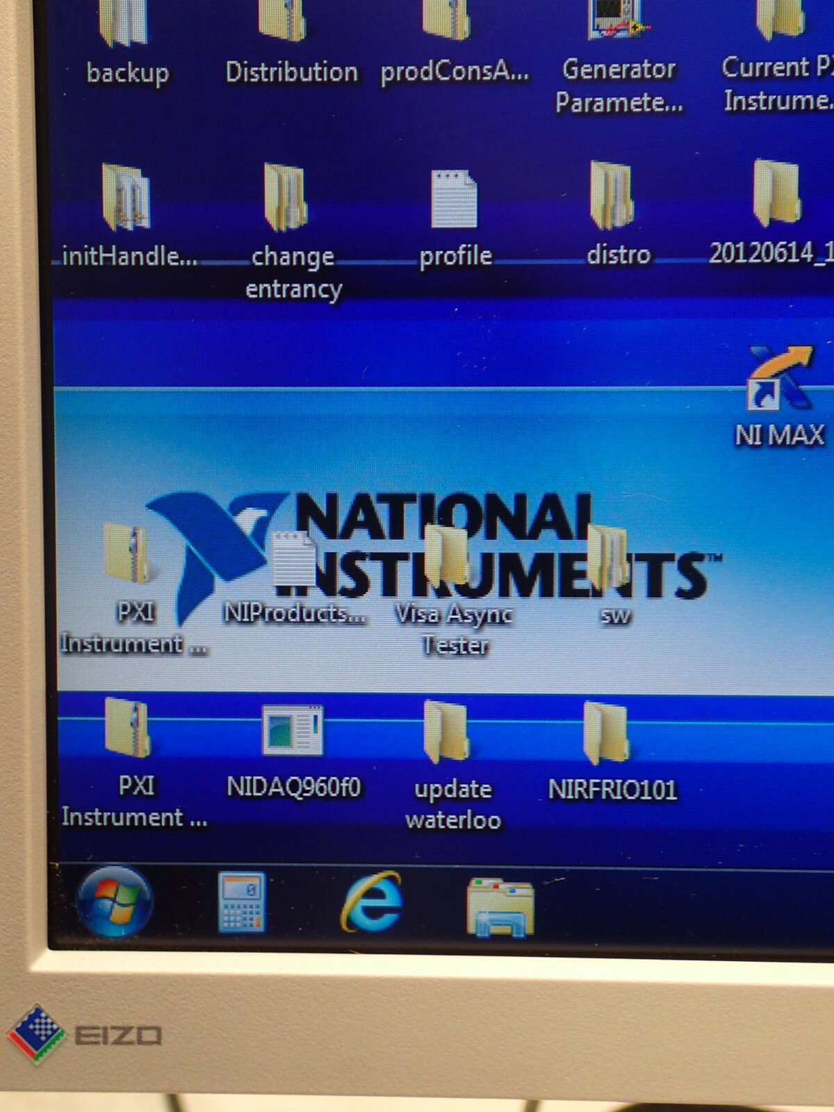 NATIONAL INSTRUMENTS PXIe-1075 PXl CHASSIS PXle 5644R TRANSCEIVER 8133 ...