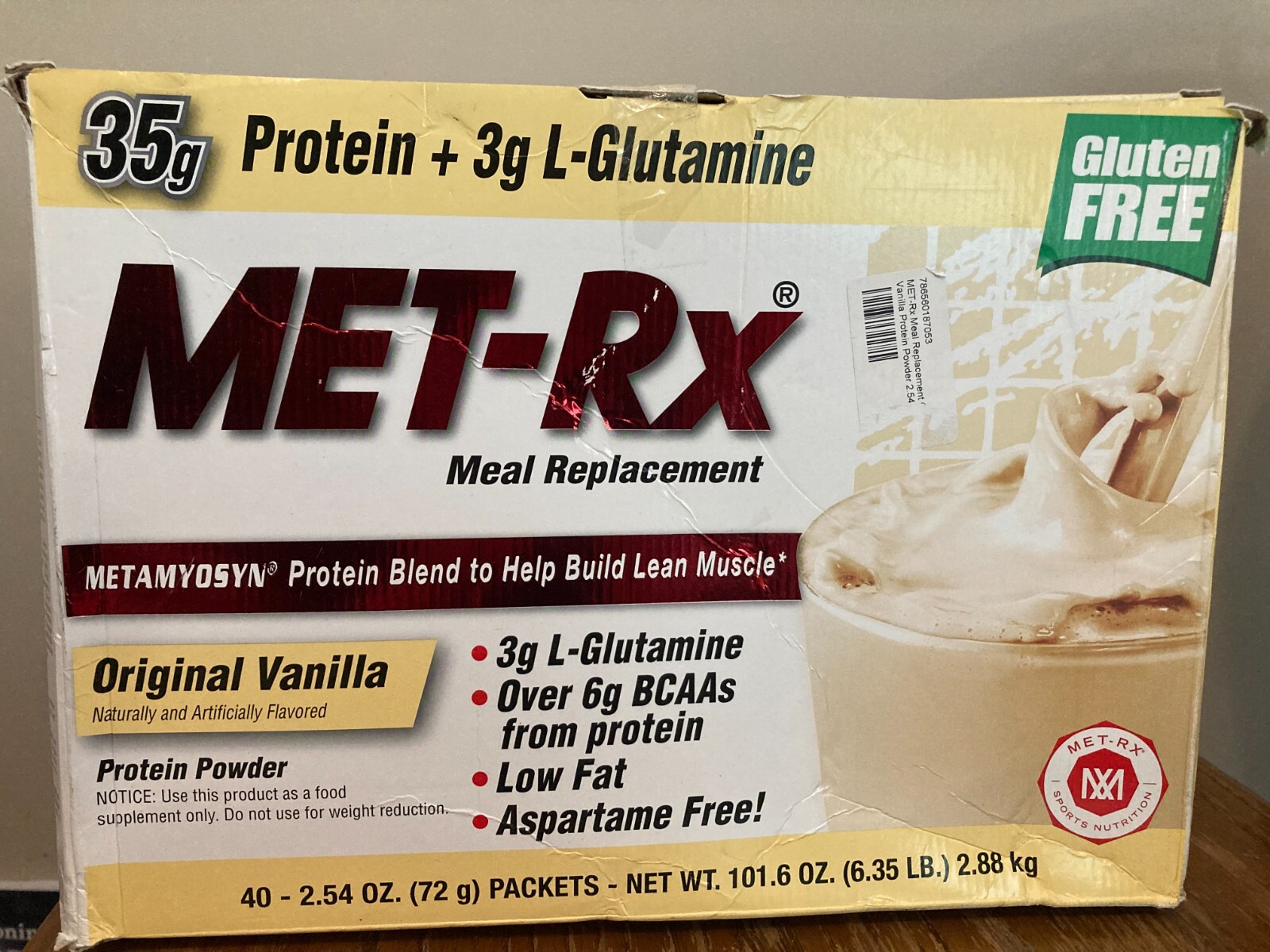 MET-Rx+Original+Meal+Replacement+Vanilla+Nutrition+Powder+Packets%2C+2 ...