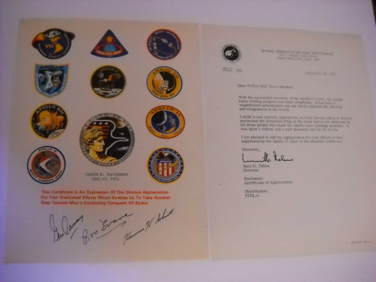 Nasa Work Letter