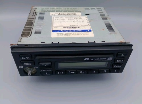 Kia CD Receiver Model #A02016A Radio AM FM Stereo Car Radio Hyundai ...