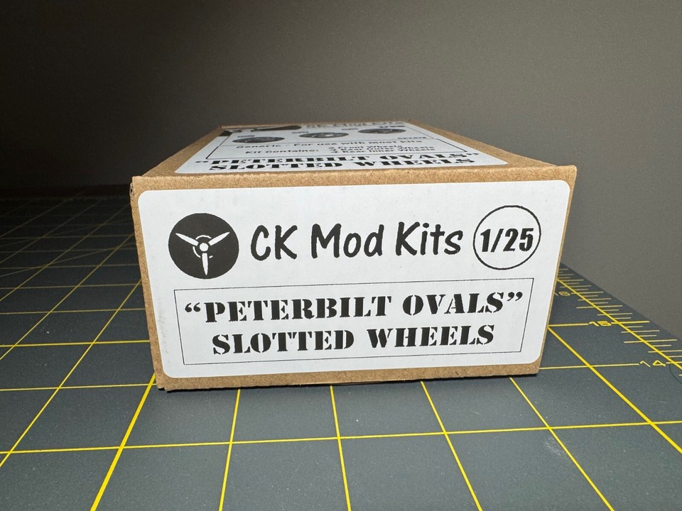 1/25 CK Mod Kits Peterbilt Ovals Slotted Wheels-Full Set #CK2413 | eBay