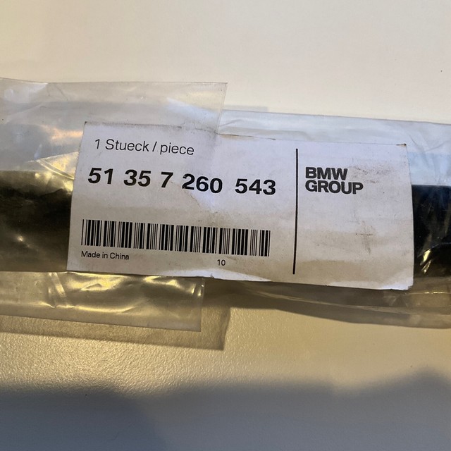 Genuine BMW OEM 51357260543 Channel Seal Outer Door Rear Left for sale ...