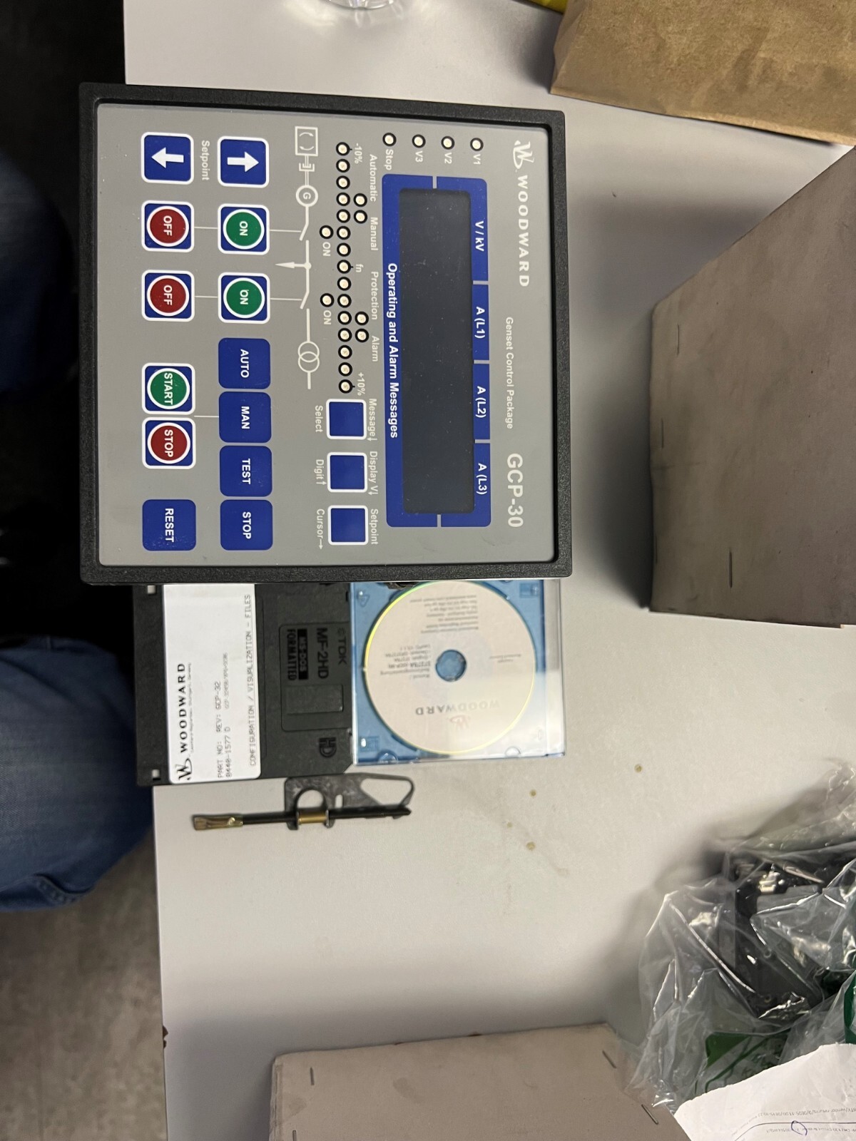 Woodward Gcp-30 Genset Control Package 8440-1614 Rev J for sale online ...