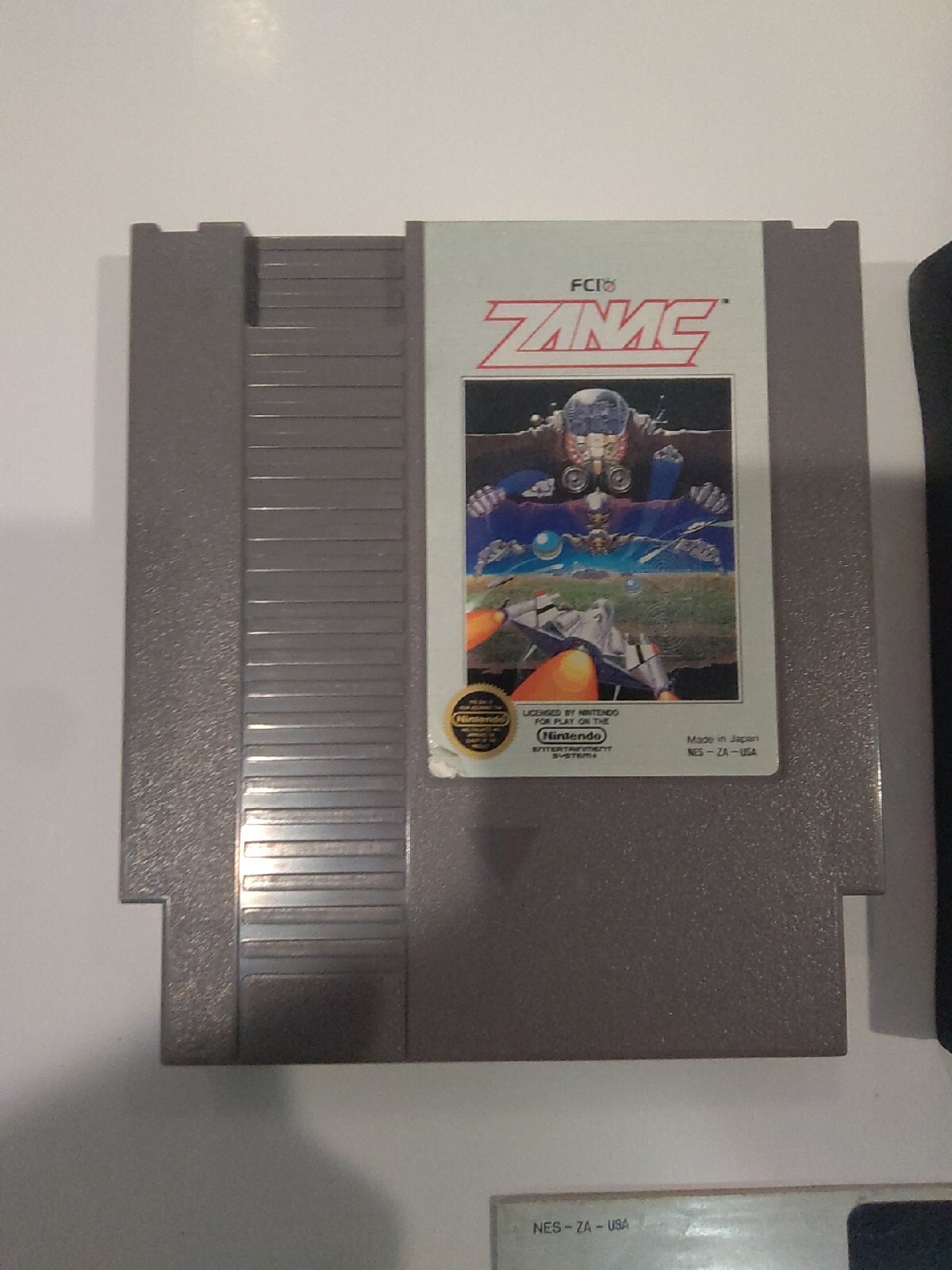 NES Zanac (Nintendo Entertainment System, 1987)with Manual. Tested ...