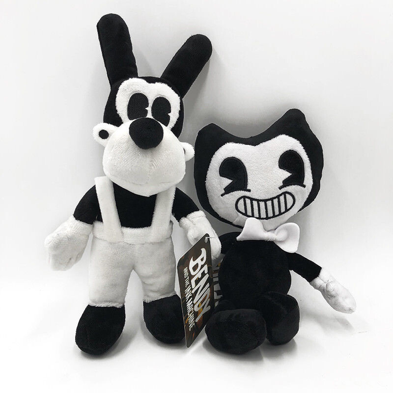 12'' Bendy and The Ink Machine Bendy & Boris Alice Plush Toy Soft Doll ...