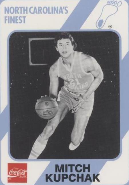 1989-90 Collegiate Collection/Coca-Cola North Carolina's Finest - Mitch ...